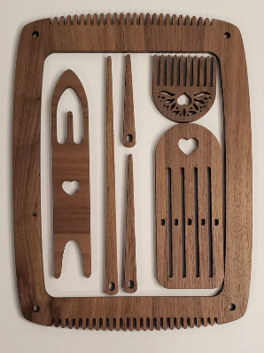 Large Rectangle Loom Kit – Chaotic Fibres